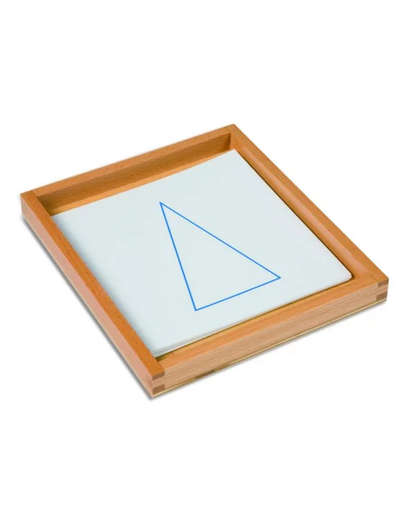demonstration tray , geometric cards • Pakistan Montessori Council